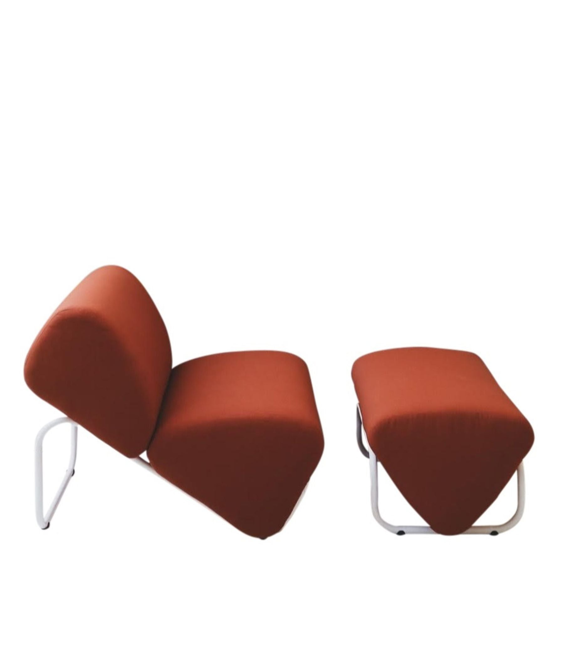 Outdoor Trend Module Lounge & Footstool set - Canvas – TH Brown