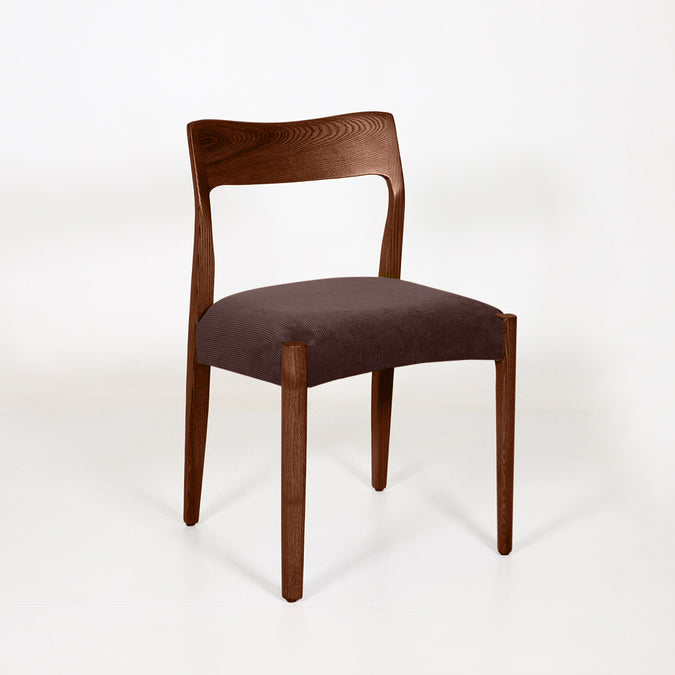 Milan Dining Chair - Cruze Corduroy – TH Brown