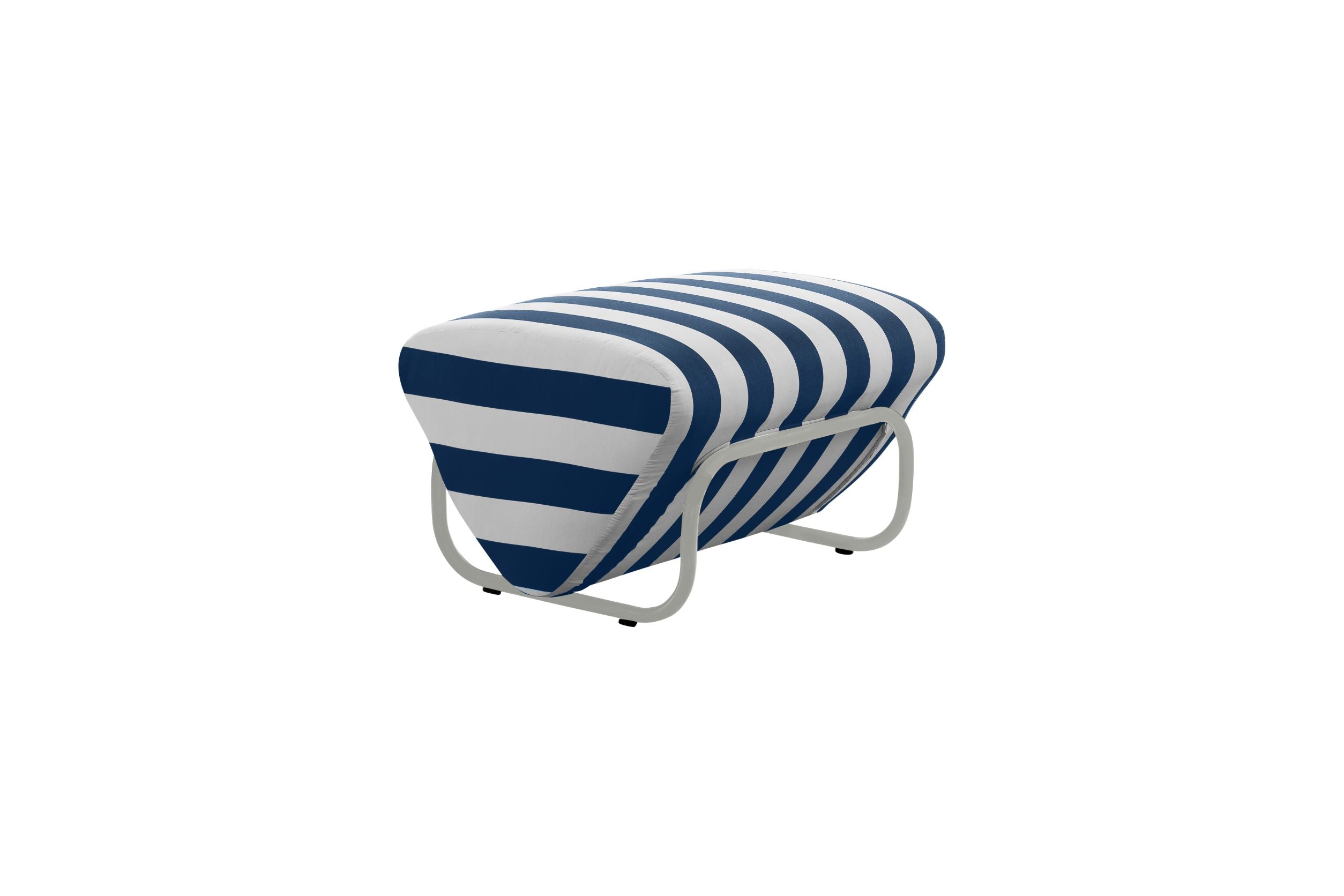 Outdoor Foot Stool | Foot Stool With Cushion | TH Brown